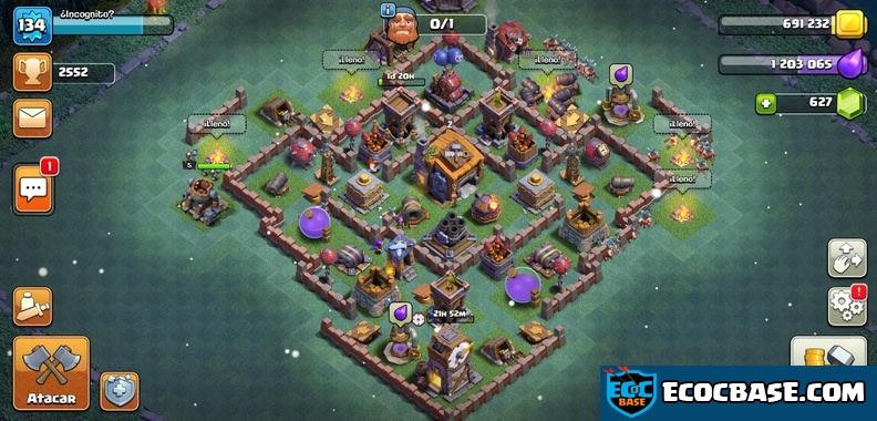 Builder Base | Aldea Nocturna / (BH7) Taller del Constructor 7 | Clash of Clans Base Layout Link