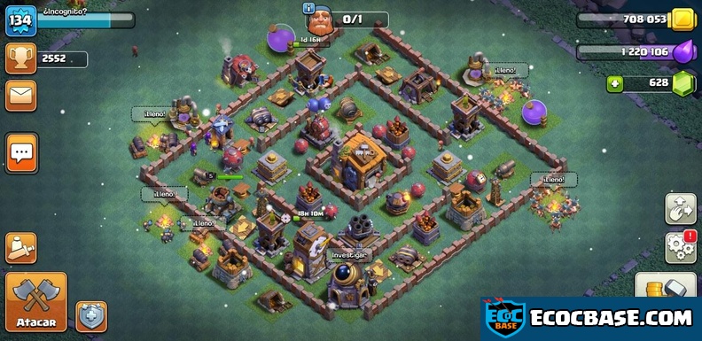 Builder Base | Aldea Nocturna / (BH7) Taller del Constructor 7 | Clash of Clans Base Layout Link